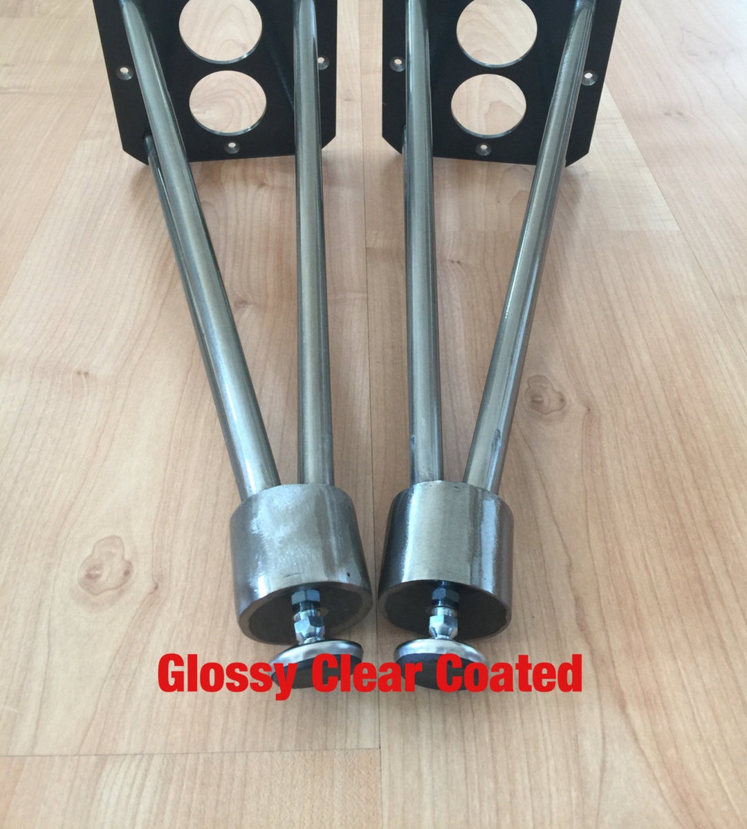 Set(4) 6" to 16" Four Rod Pin Table Legs, Steel Legs, Coffee Table Leg ...