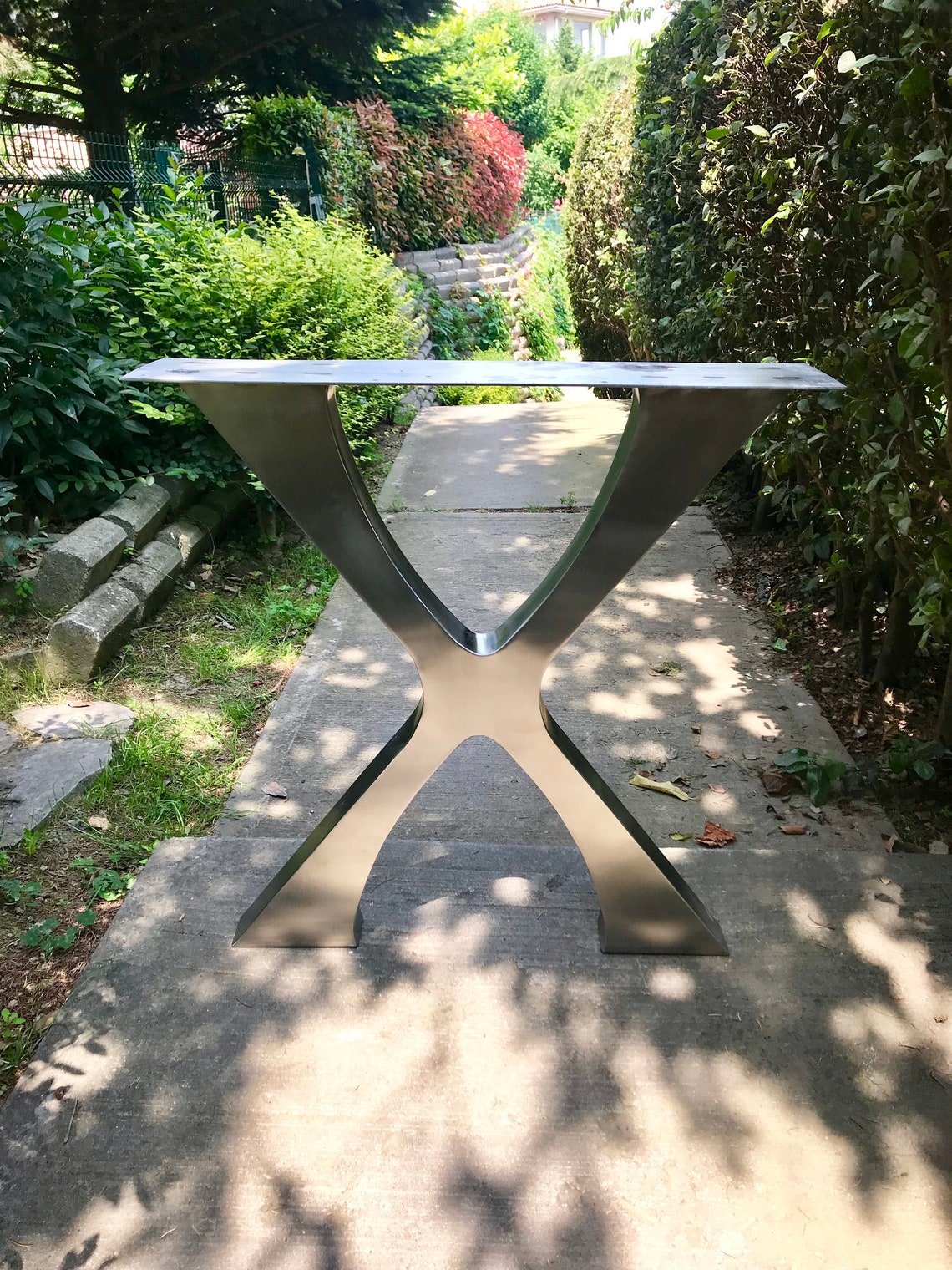 28 X Frame X Leg Metal Table Legs Steel Base Dining | Etsy