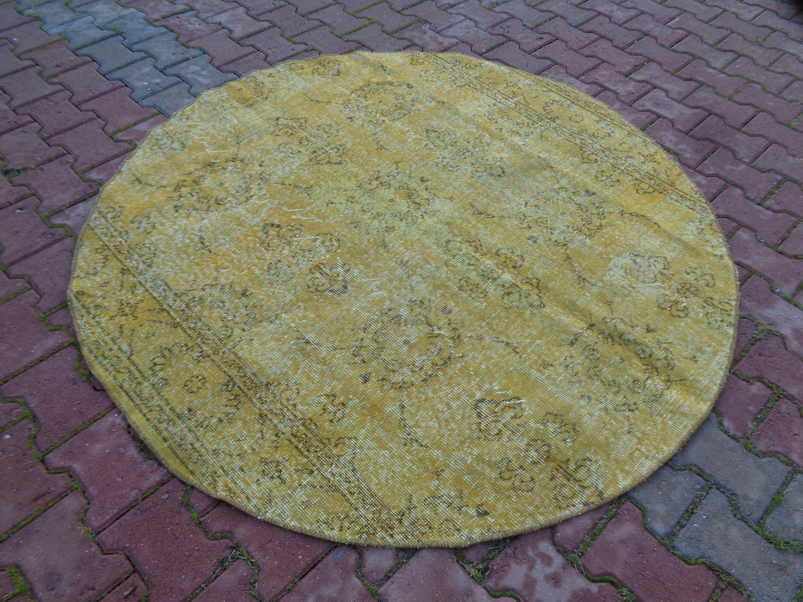 Round Rugs for Nursery, Circle Rug Bedroom, Circular Rug Bathroom ...