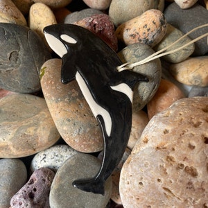 Killer Whale / Orca Hand-made Ceramic Decoration Gift,pottery Letterbox ...