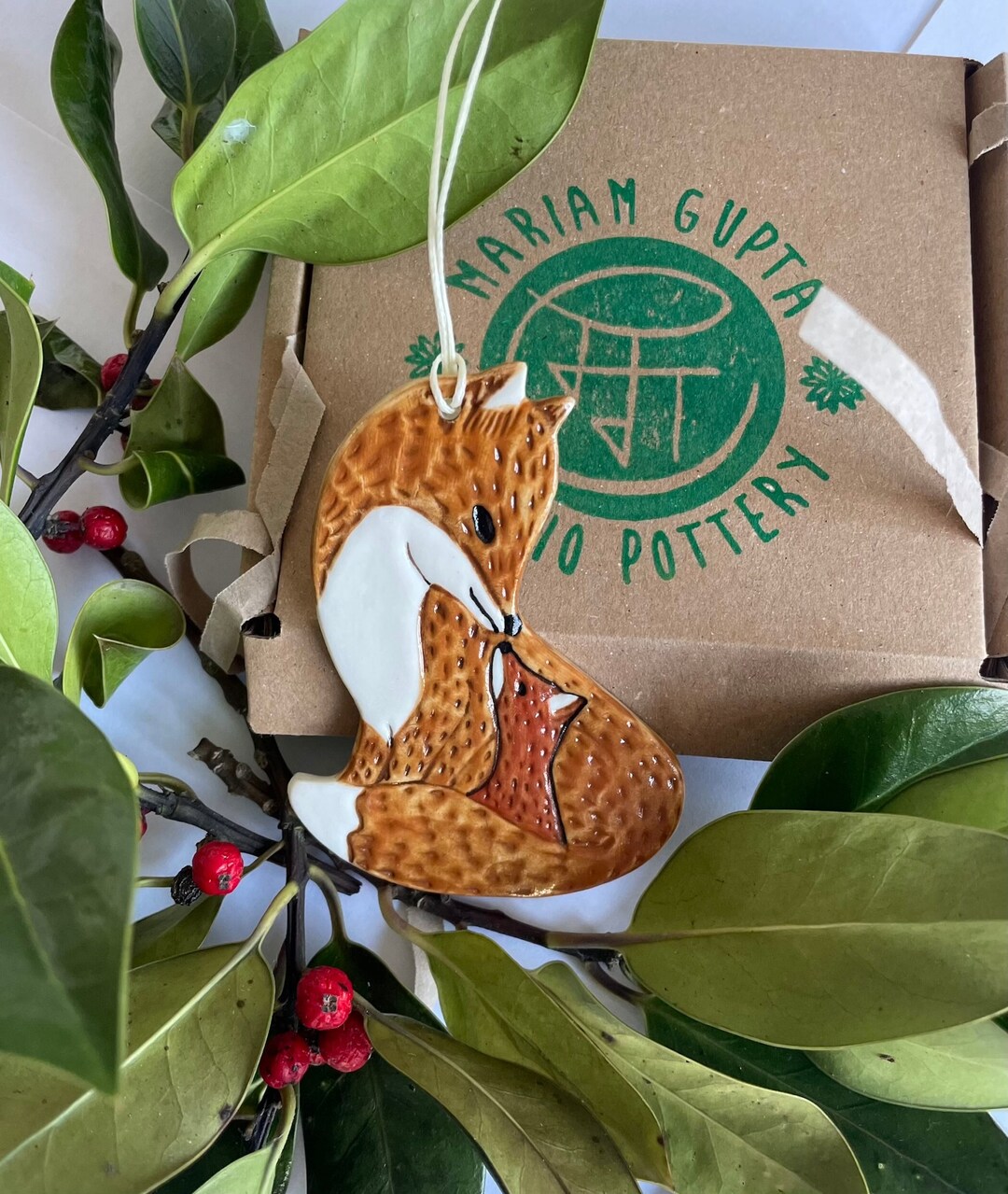 Family Fox, Letterbox Gift, Christmas Stocking Filler/decoration - Etsy