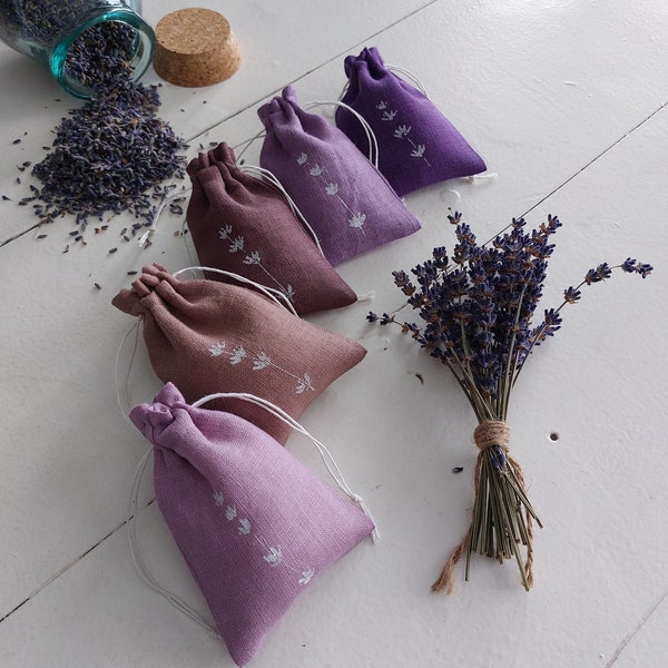 Linen Sachets - Etsy