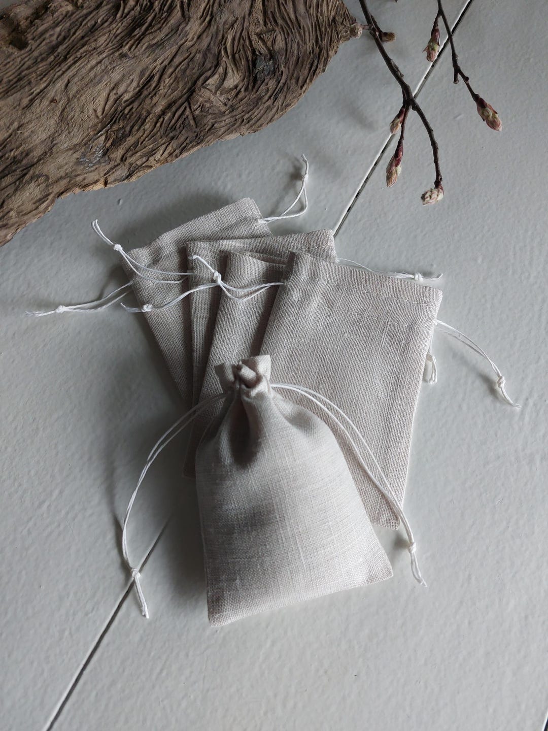 Linen Bag, Empty Aroma Bags, Summer Decor, Wedding Favor Bag - Etsy