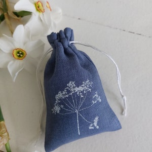 Empty Linen Aroma Sachets, Blue Summer Decor, Linen Bags, Bulk Bag - Etsy