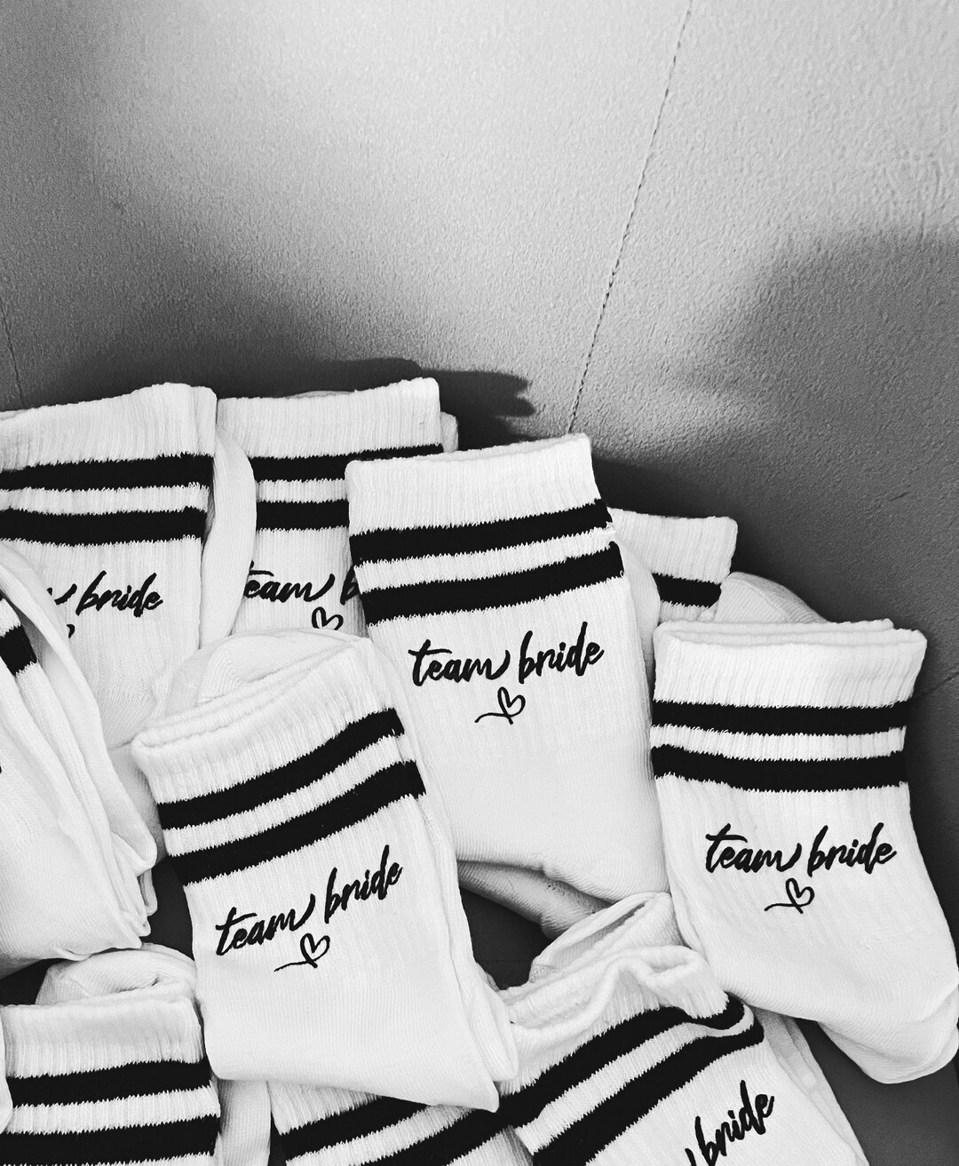 Team Bride Socks Bundle, Hen Party Matching Socks, Wedding Day Socks ...