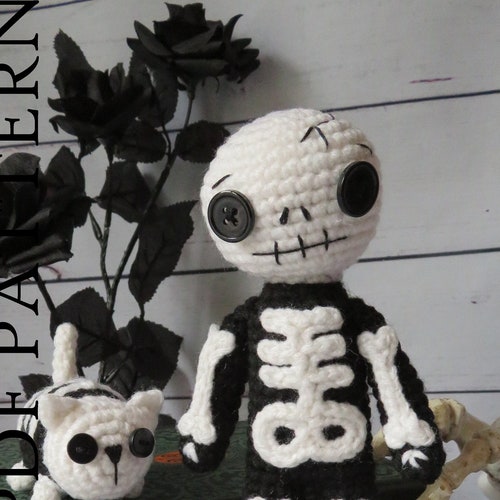 Pattern-mr.skeleton-crochet Pattern Pdf | Etsy
