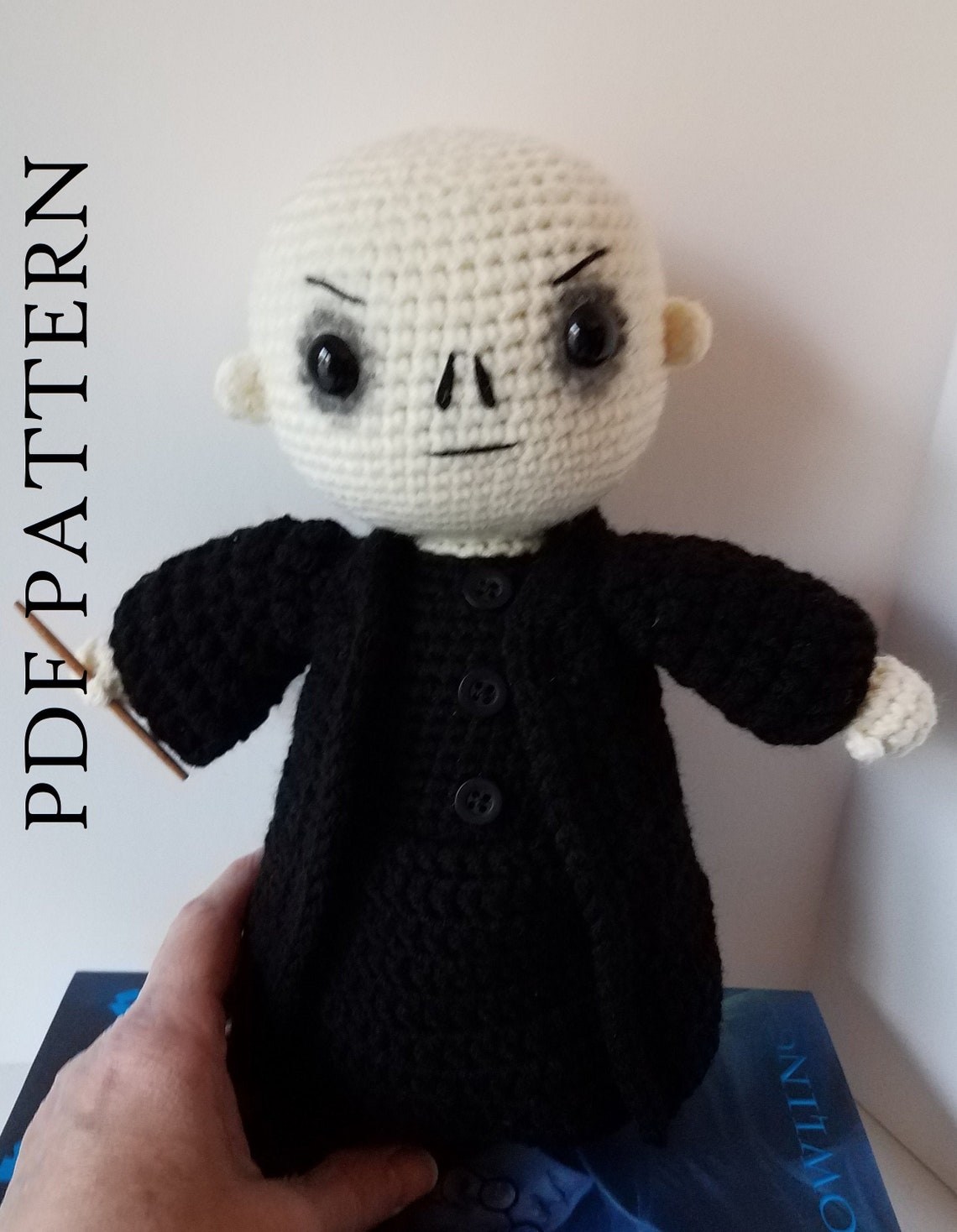 Evil Wizard Crochet Pattern PDF Download DIY Instructions to Make Your ...