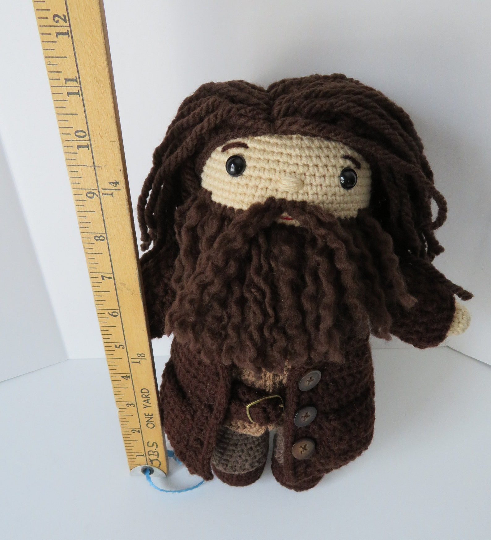 Crochet Giant Man Doll With Beard Pattern Giant Wizard Doll - Etsy
