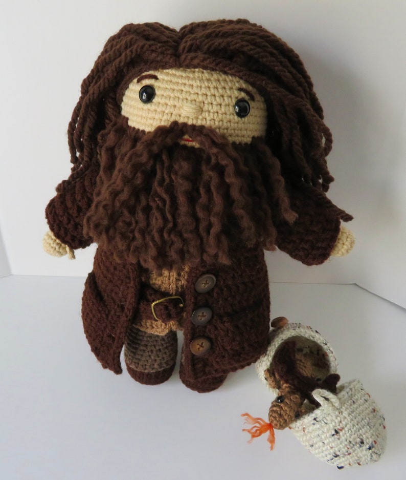 Crochet Giant Man Doll With Beard Pattern Giant Wizard Doll - Etsy