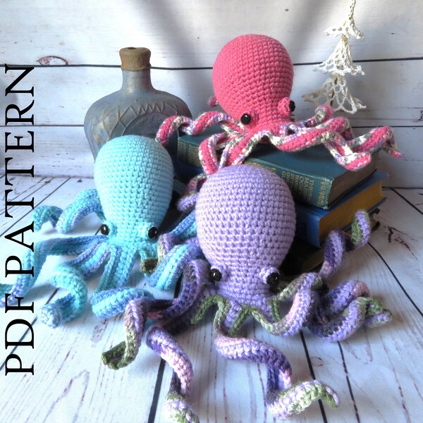 Octopus Plush Pattern - Etsy