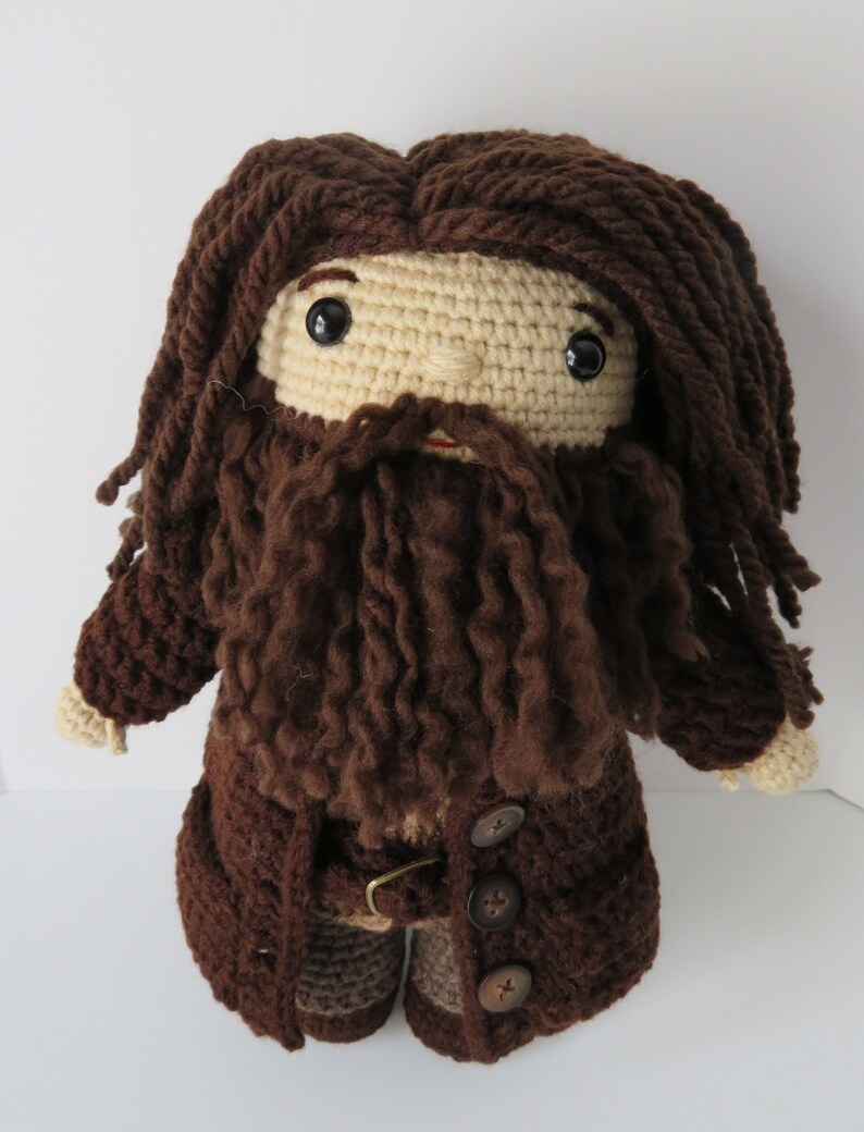 Crochet Giant Man Doll With Beard Pattern Giant Wizard Doll - Etsy
