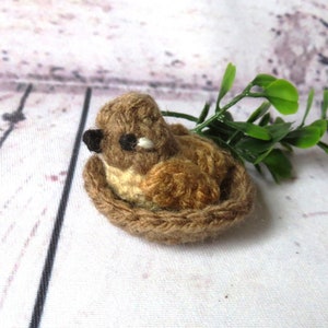 Tiny Crochet Wren Pattern Little Wren Friend PDF Crochet - Etsy