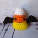 Crochet Candy Corn Bats or Just Candy Corns PDF Crochet - Etsy