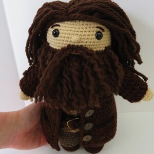 Crochet Giant Man Doll With Beard Pattern, Guy Doll Crochet Pattern ...