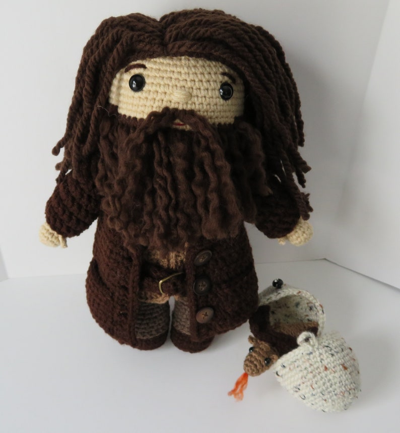 Crochet Giant Man Doll With Beard Pattern Giant Wizard Doll - Etsy