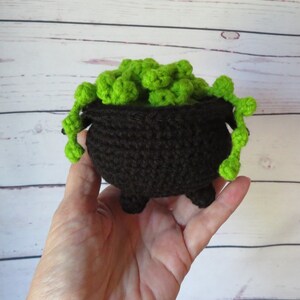 Crochet Cauldron - Witch's Cauldron - PDF Crochet Pattern - DIY ...