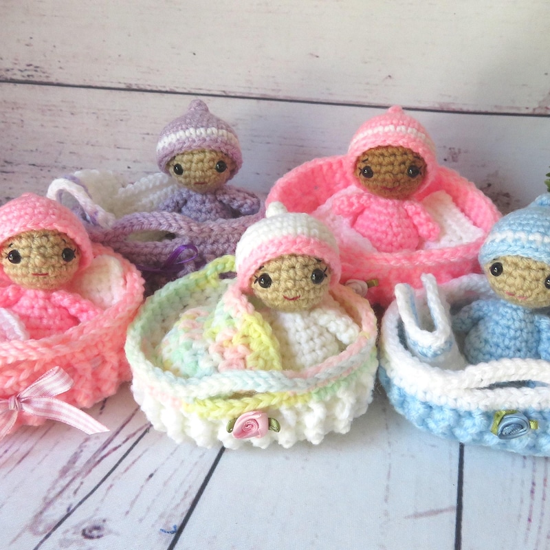 Tiny Baby Doll Bassinet - Etsy