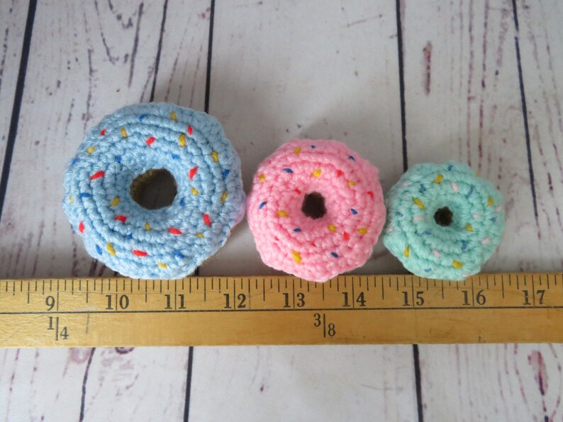 Donut Crochet Pattern 3 Sizes 2 2.5 and 3. - Etsy