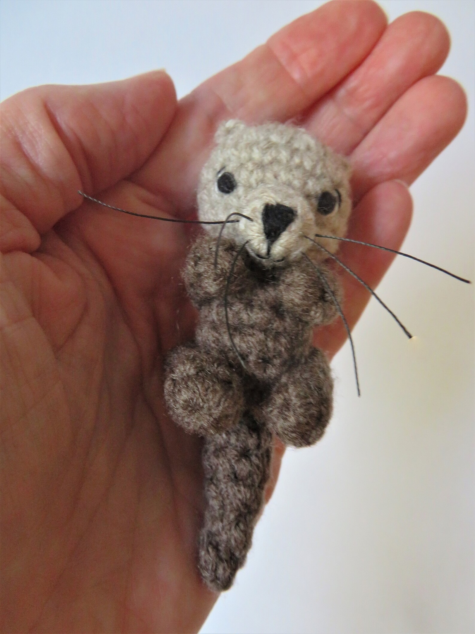 Crochet Baby Otter - PDF Crochet Pattern - DIY; Instructions to Make ...
