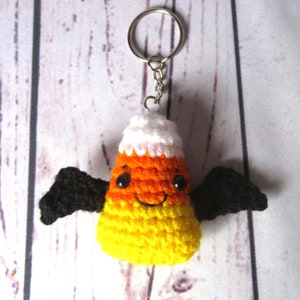 Crochet Candy Corn Bats - or Just Candy Corns! - PDF Crochet Pattern ...