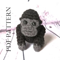 Mccoy Monkey Crochet Pattern - Etsy