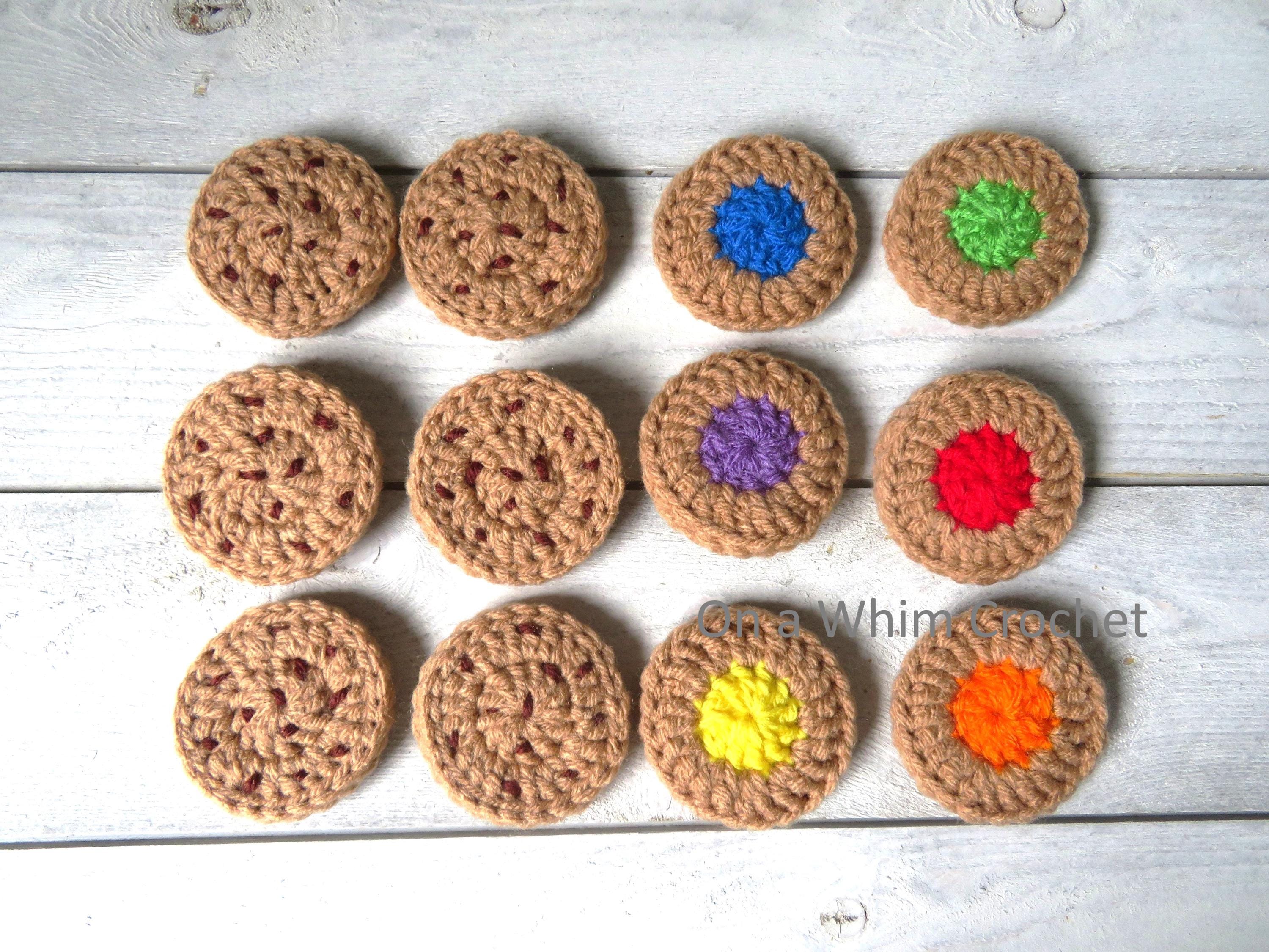 Cookie Jar Memory Game. PDF Crochet Pattern in English. Color Matching ...