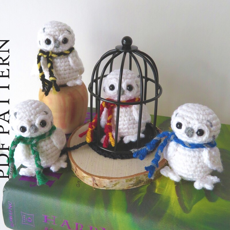 Crochet Snowy Owl - Etsy
