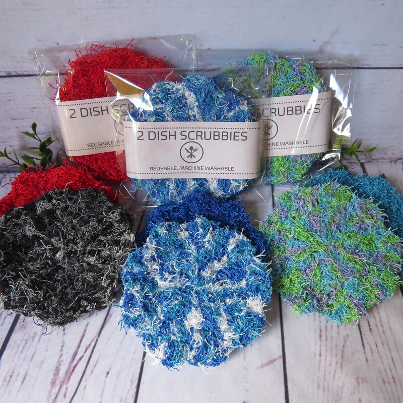 Dish Scrubbies - Etsy