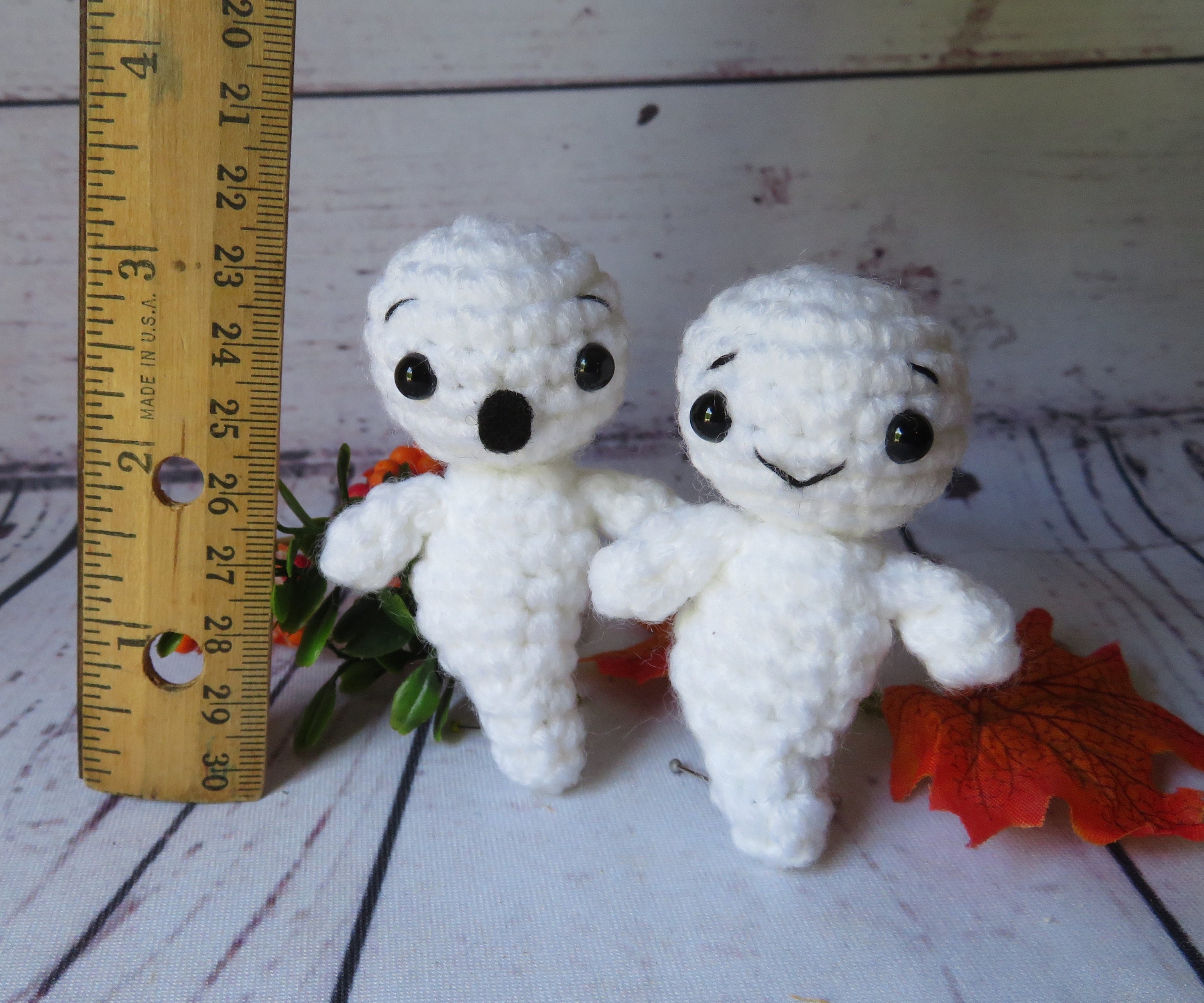 Tiny Ghosts Crochet Pattern PDF Crochet Pattern DIY - Etsy
