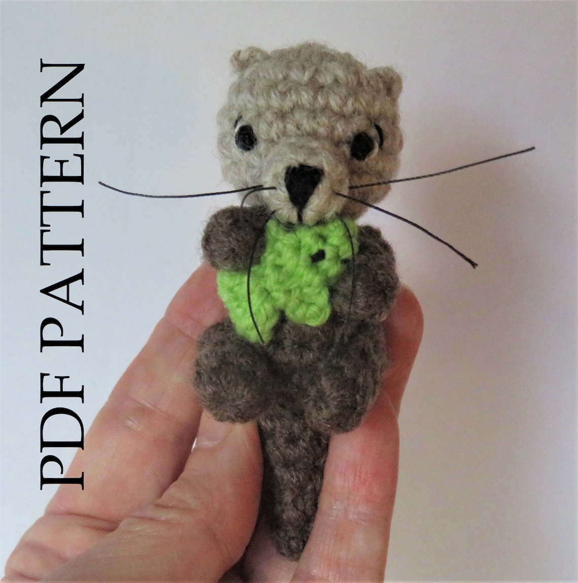 Crochet Baby Otter - PDF Crochet Pattern - DIY; Instructions to Make ...
