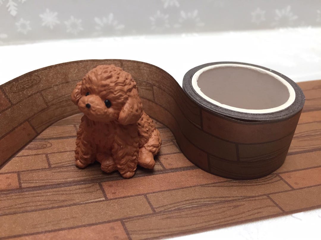 Wood Floor Washi Tape 5M Wood Pattern Texture Beige Floor Toy House ...