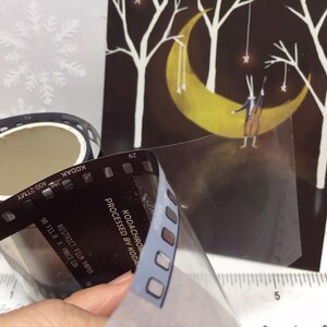 Wide Movie Film Strip Sticker Tape 2M Photo Film Strip Filmstrip ...