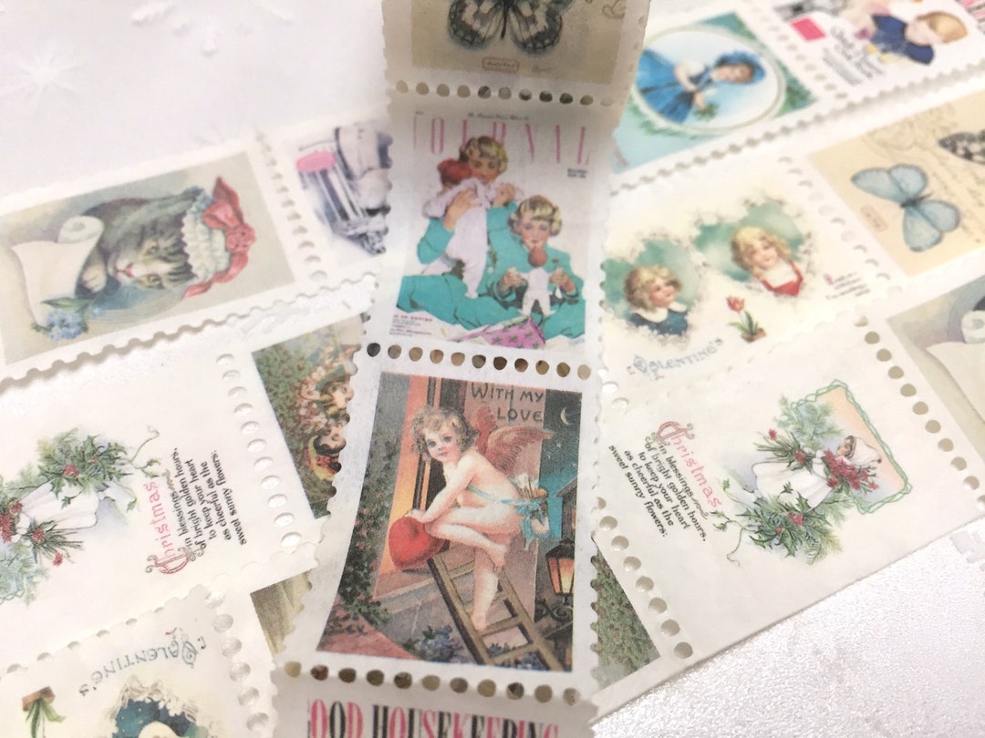 Vintage Doll Retro Angel Washi Tape Antique Kids Picture Poster ...