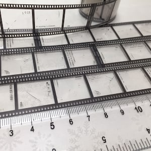 Movie Film Strip Sticker Tape Photo Film Strip Filmstrip Transparent ...