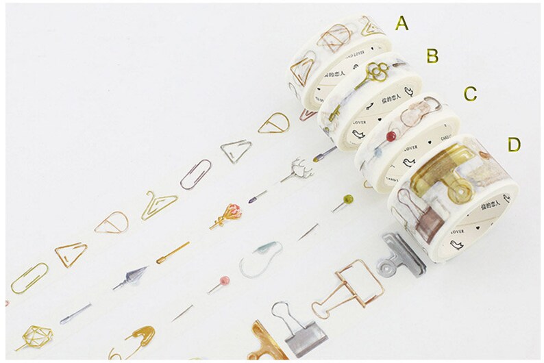 Reminder Note Pin Tape Classical Key Pin Rose Pin Antique Row | Etsy