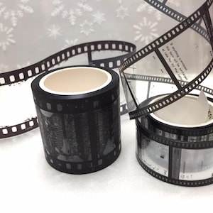 Movie Film Strip Sticker Tape Photo Film Strip Filmstrip Transparent ...