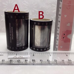 Wide Movie Film Strip Sticker Tape 2M Photo Film Strip Filmstrip ...