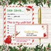 Letter to Santa, Printable Christmas List, Letter for Santa, Christmas ...