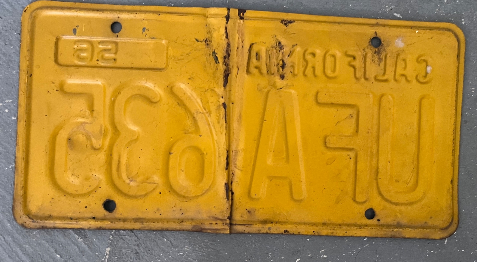 California License Plate, Vintage License Plates, CA License Plates ...