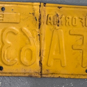 California License Plate, Vintage License Plates, CA License Plates ...