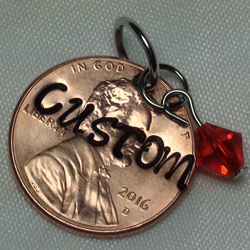 Penny Charm - Etsy