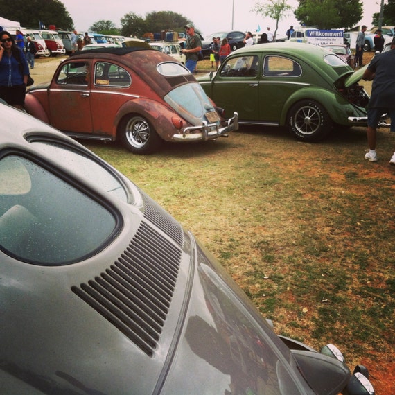 Photograph of VW Car Show Vw Bug Old Volkswagen's Vw | Etsy