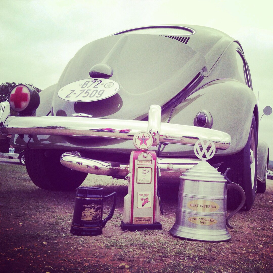 Photograph of VOLKSWAGEN Show Car With Trophies, VW Bug, Volkswagen ...