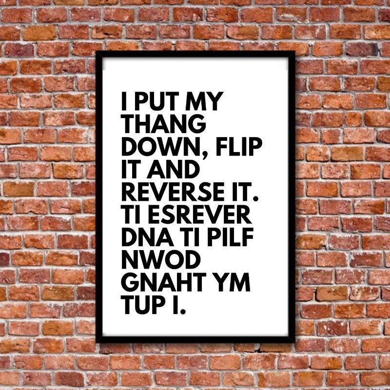 Missy Elliott 'work It' Lyrics Art Print | Hip Hop Decor - Etsy Australia