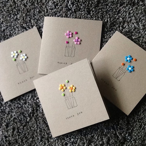 Button Flowers - Etsy