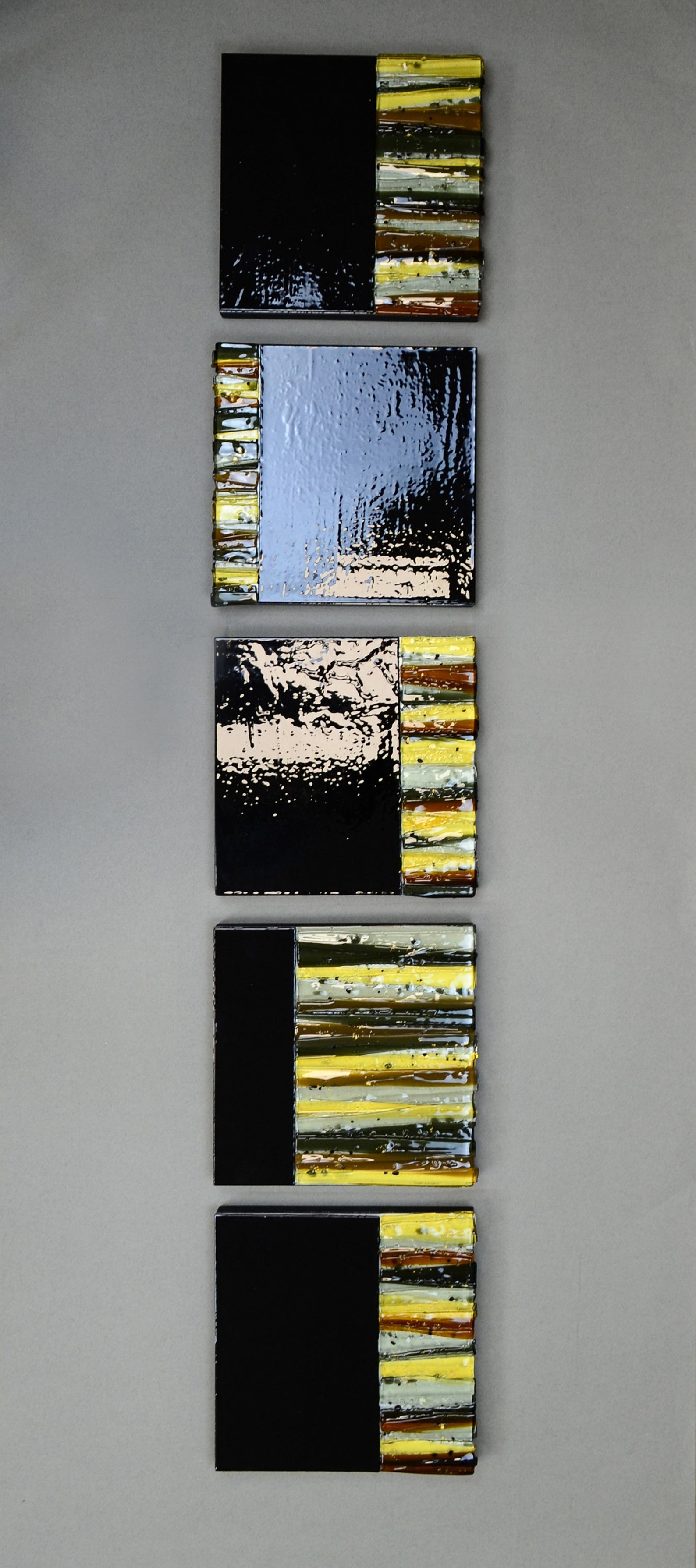 Modern Glass Art Office Wall Art Contemporary Glass Wall Art - Etsy