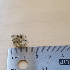 Pride and Prejudice Recycled Paper Origami Rose Stud Earrings for Her ...