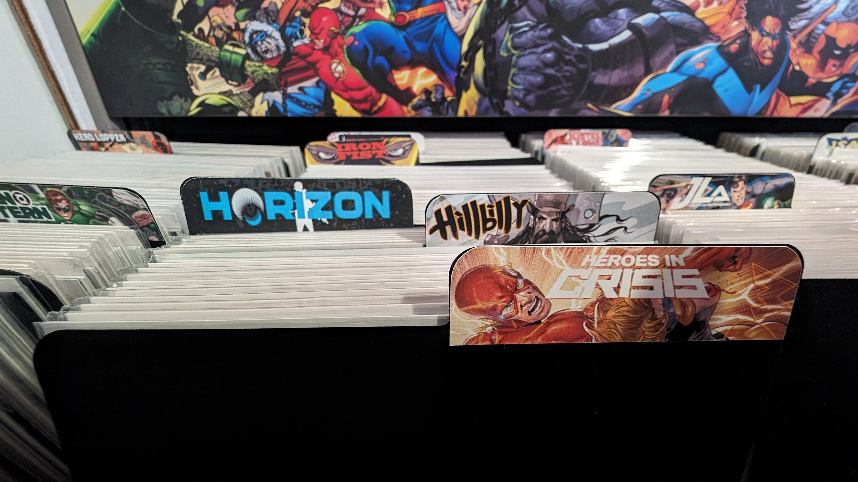 Custom Comic Book Divider Labels - Etsy