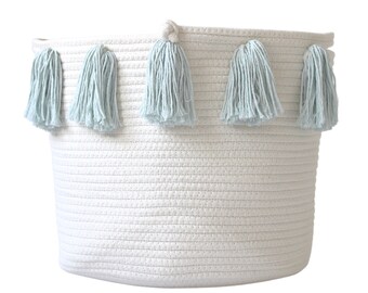 Light Blue Basket - Etsy