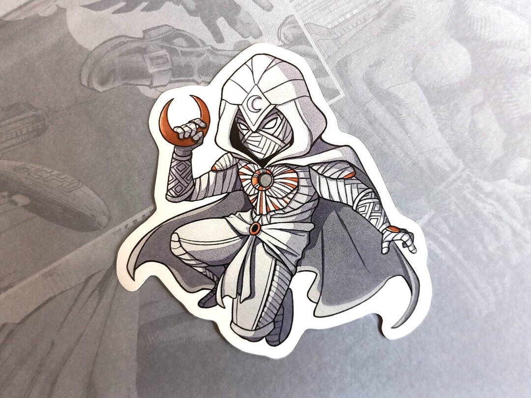Moon Knight Stickers Moon Knight Steven Grant Jake - Etsy